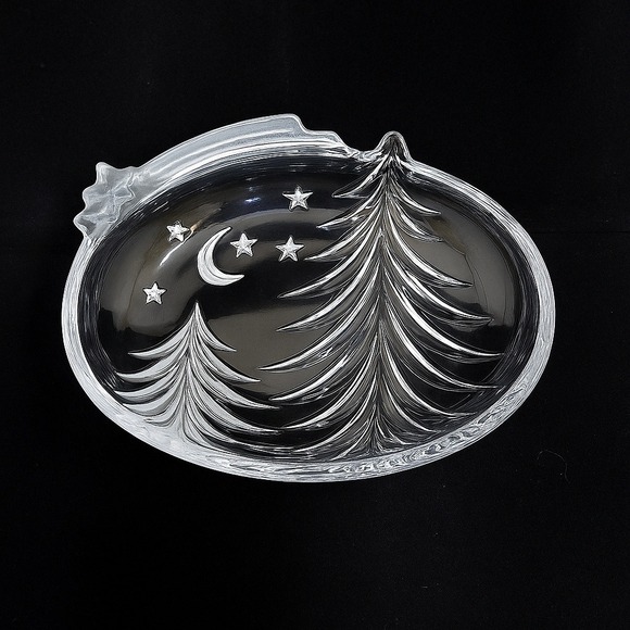 Studio Nova | Dining | Studio Nova Starry Night Crystal Glass Oval ...